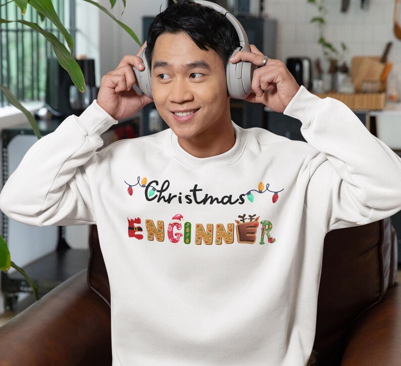 Funny sweatshirt, Engineer Christmas sweatshirt, Engineer Sweater ...