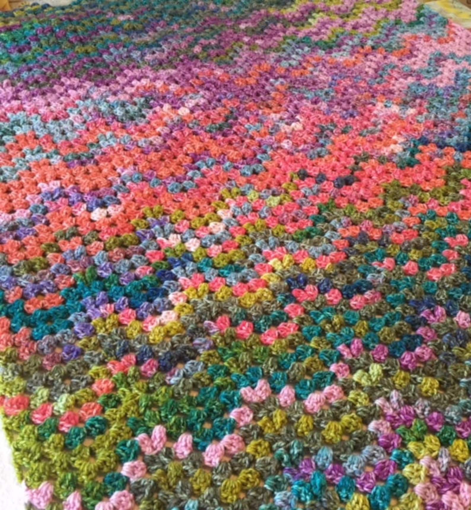 Monet's Garden Crochet Pattern Blanket - Etsy