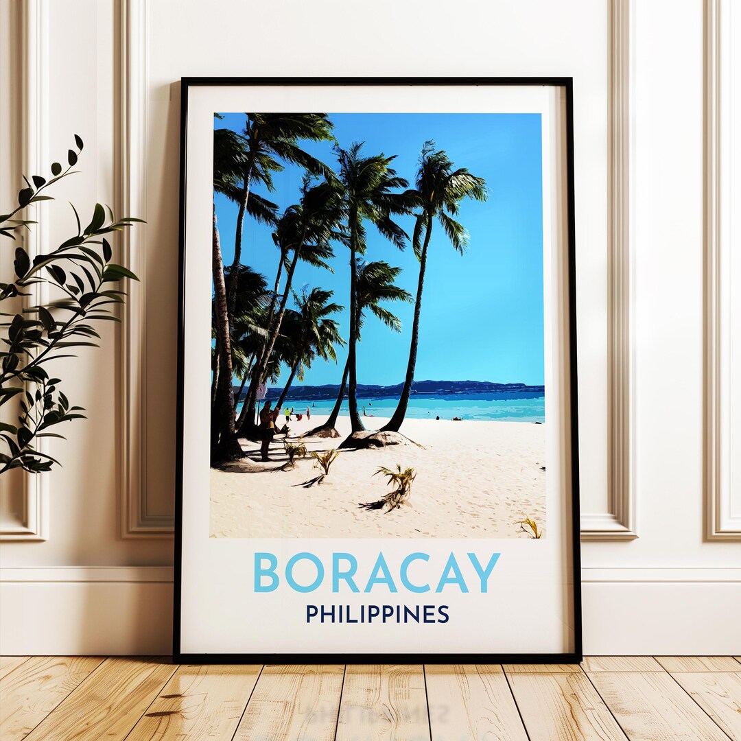 Boracay Philippines Wall Art Print – Tropical Island - Etsy