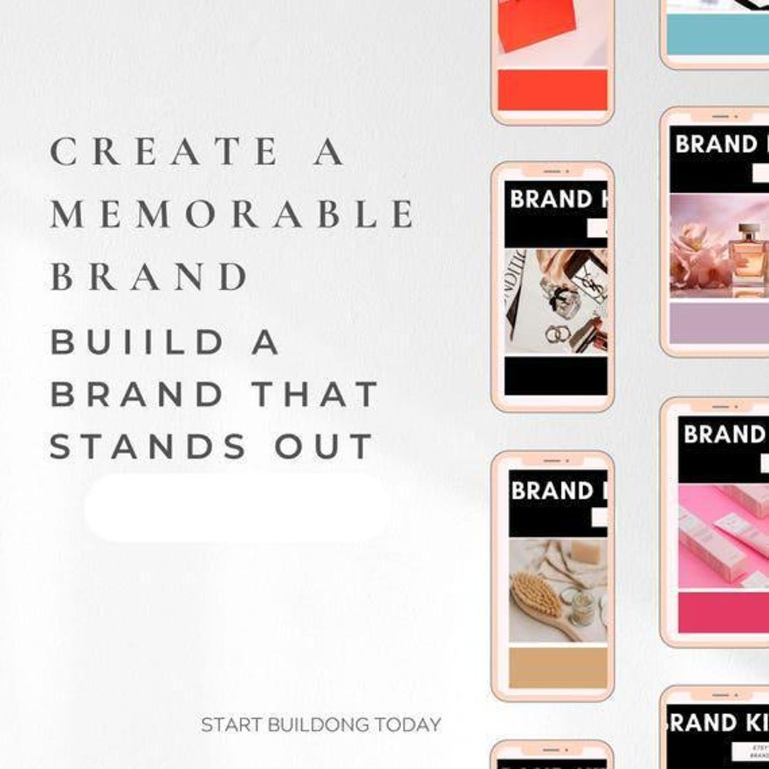 Etsy Brand Style Guide Template | Canva & PDF | Shop Planner | Brand ...