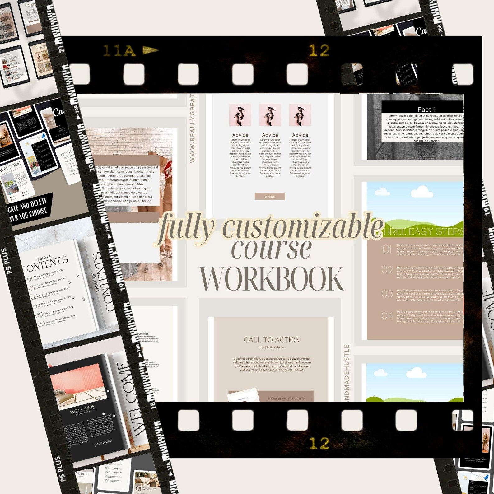 Ebook Canva Template Professional Ebook Design Layouts Easy-to-edit ...