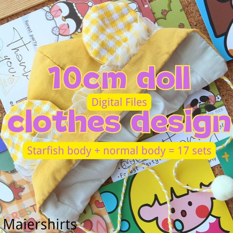 Doll Dress 10cm - Etsy