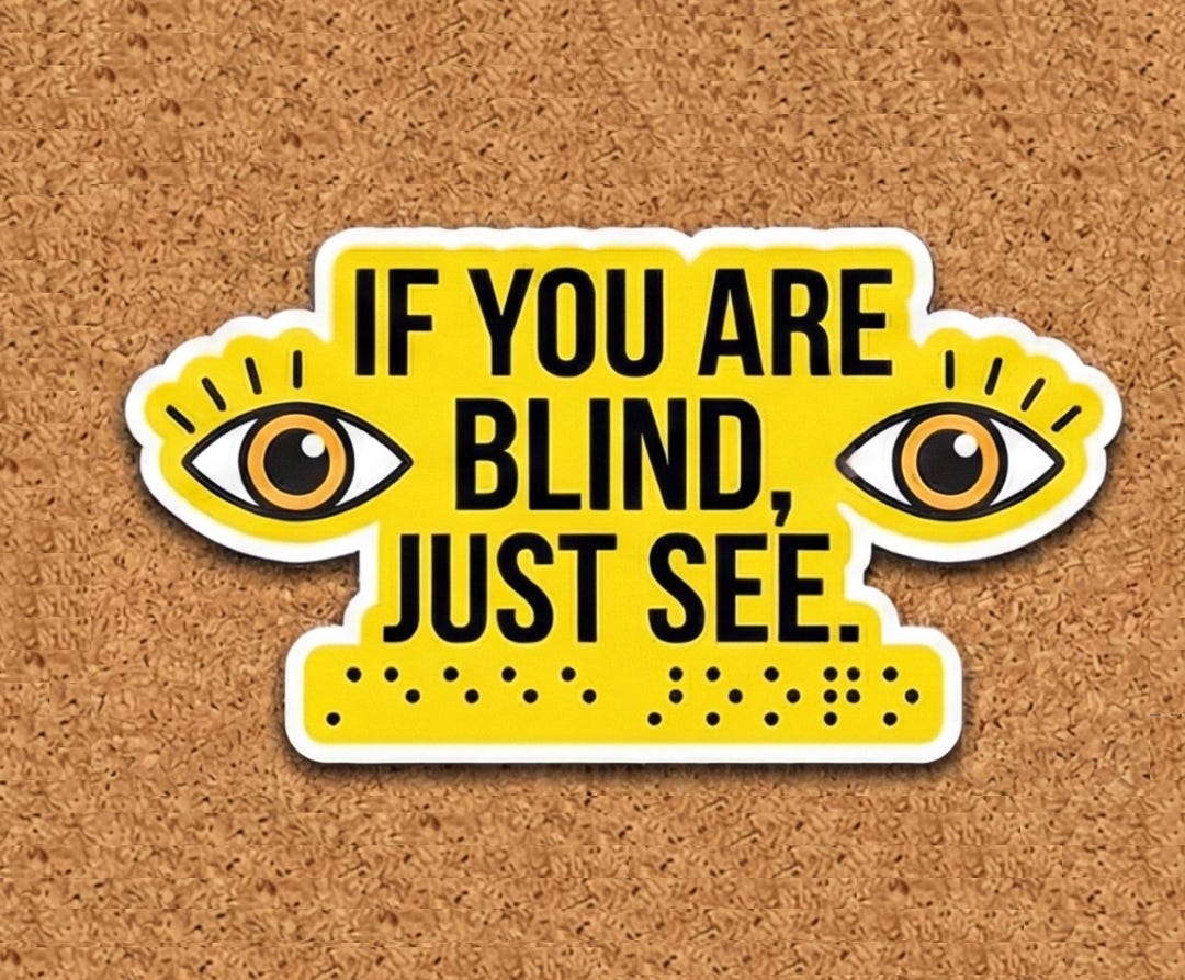Just See Unhelpful Advice Sticker – Sarcastic Humor, Laptop Decal - Etsy