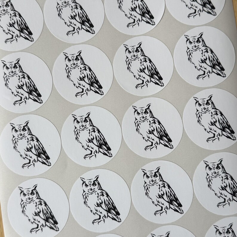 Customized Personalized LOGO Sticker Label– Waterproof Vinyl, for ...