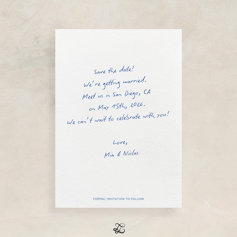 Handwritten Date - Etsy