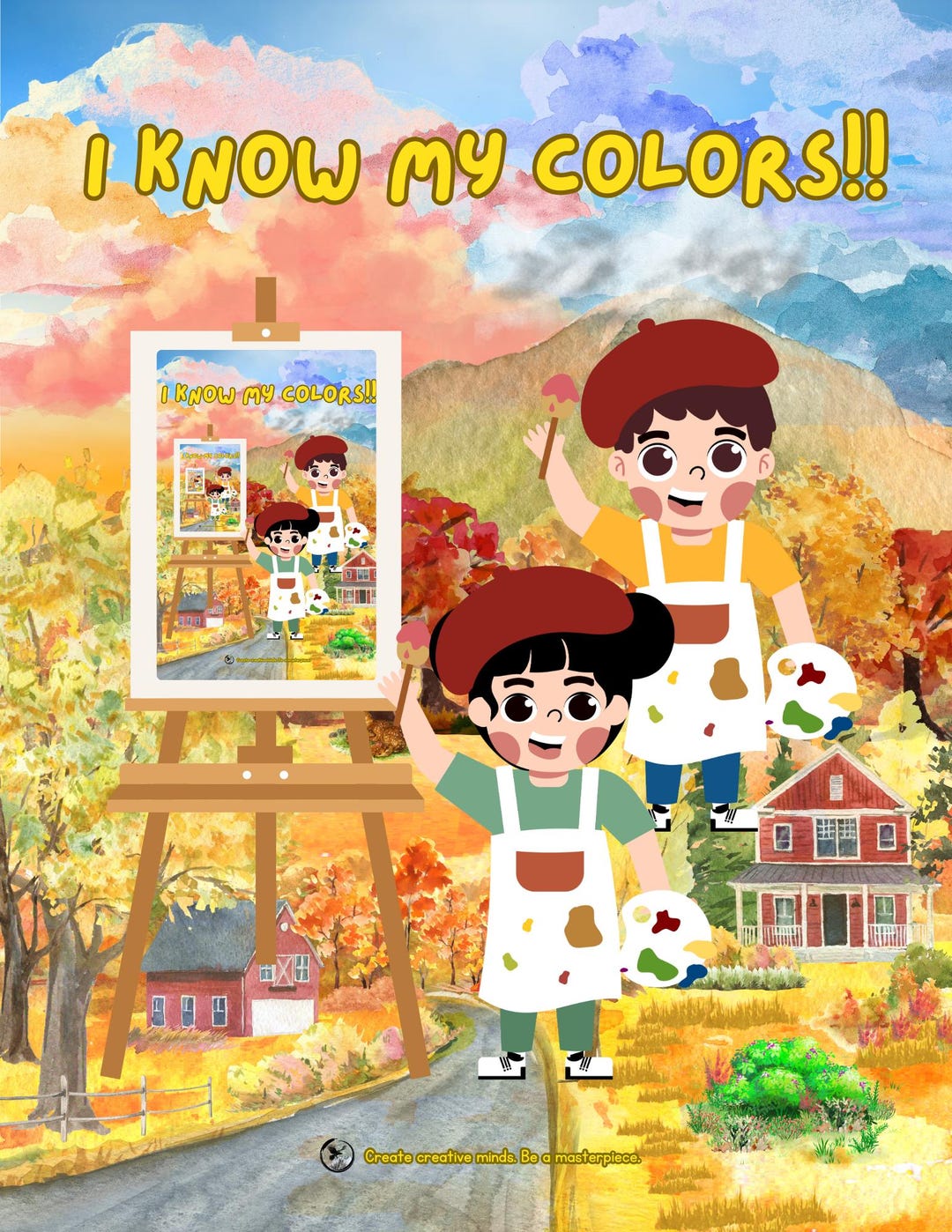 I Know My Colors Activity Book - Etsy