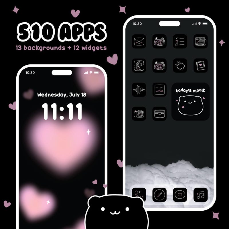 Cute App Icons - Etsy