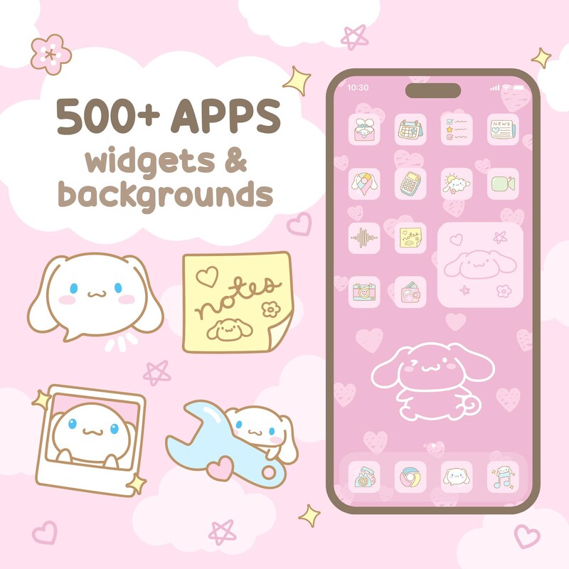 Kawaii App Icons - Etsy