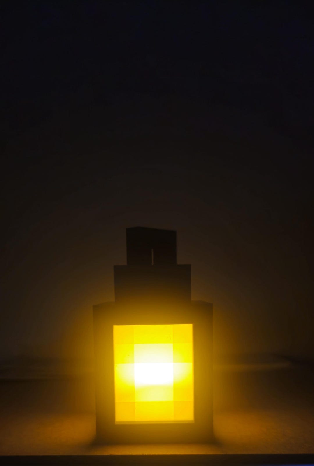 Minecraft Inspired 3D Printed Lantern - Battery Operated Indoor ...