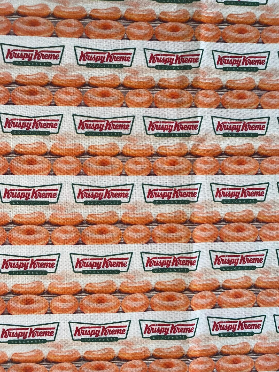 1/2 Yard KRISPY KREME 100% Cotton Fabric Customize Your Sewing Project ...