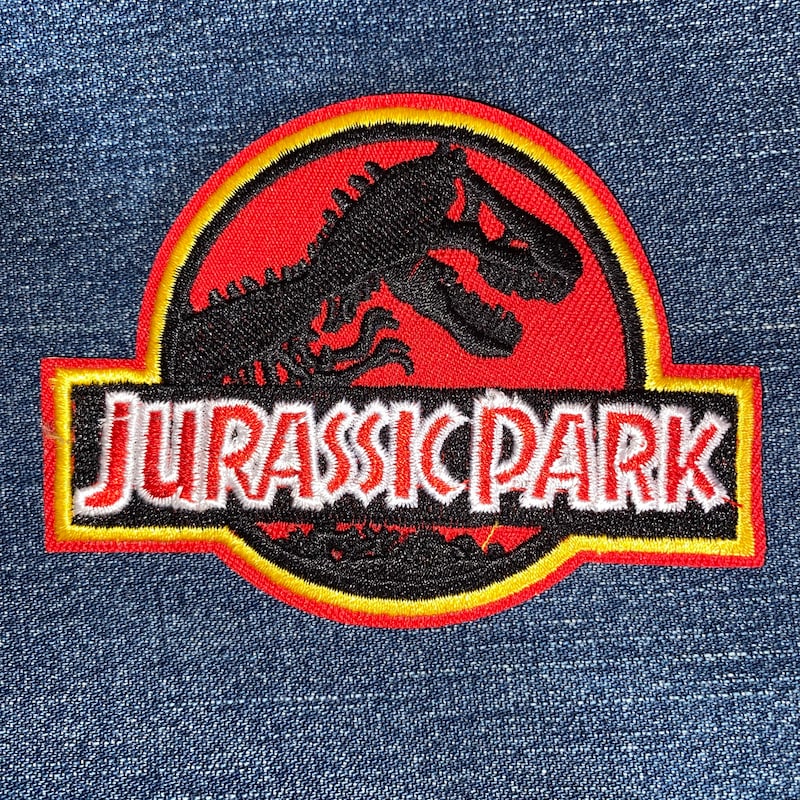 Jurassic Park Embroidery Patch - Etsy