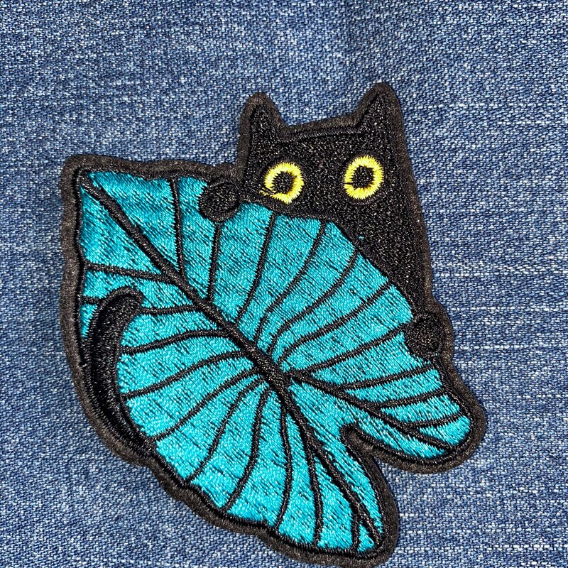 Peek a Boo Iron on Patch - Etsy
