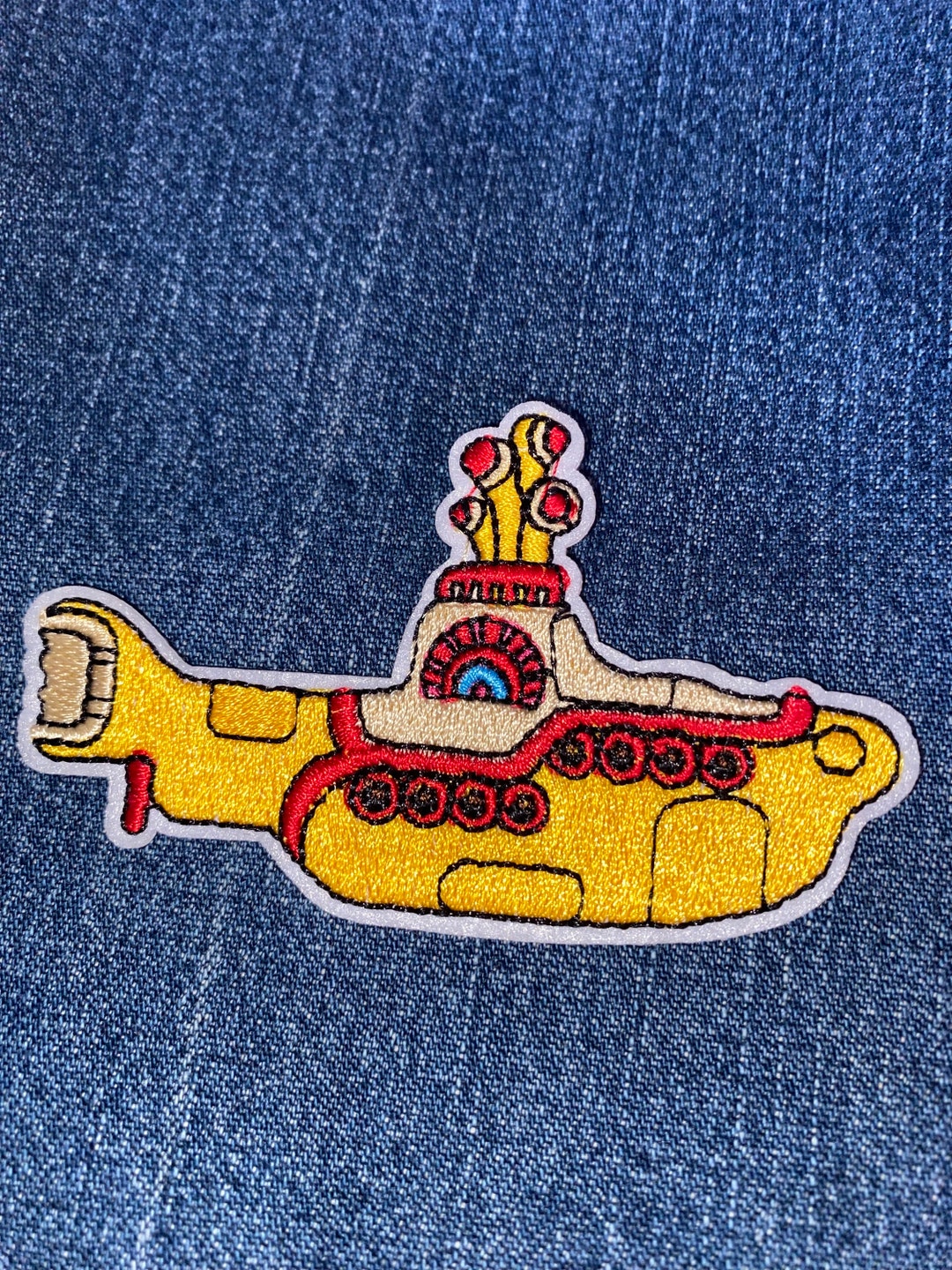 BEATLES Embroidery Patch Iron on Customize Your Denim or Craft DIY ...