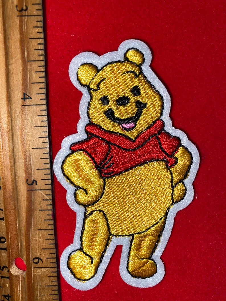 WINNIE POOH Embroidery Patch Use Customize Your Denim or Craft | Etsy