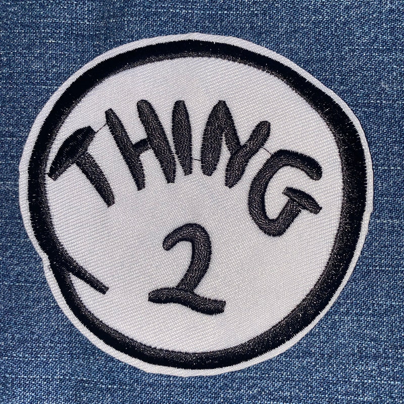 Thing 1 Thing 2 Iron On - Etsy