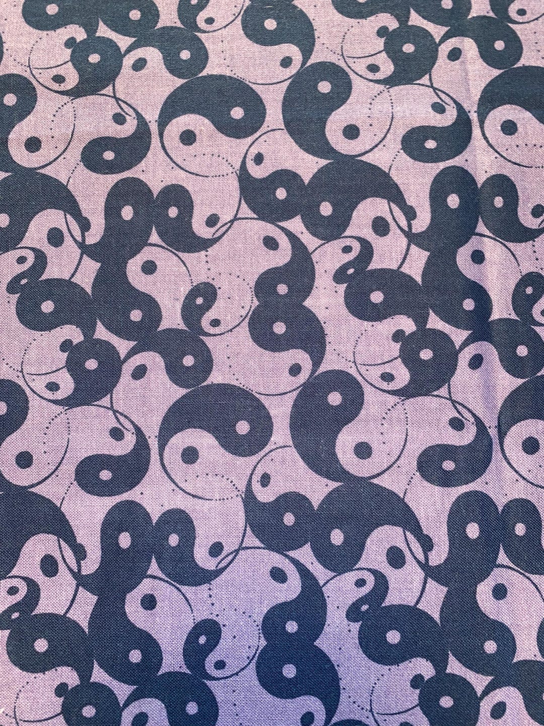 Fat Quarter 100% Cotton YIN YANG Fabric 18"x22" Customize Your Sewing ...