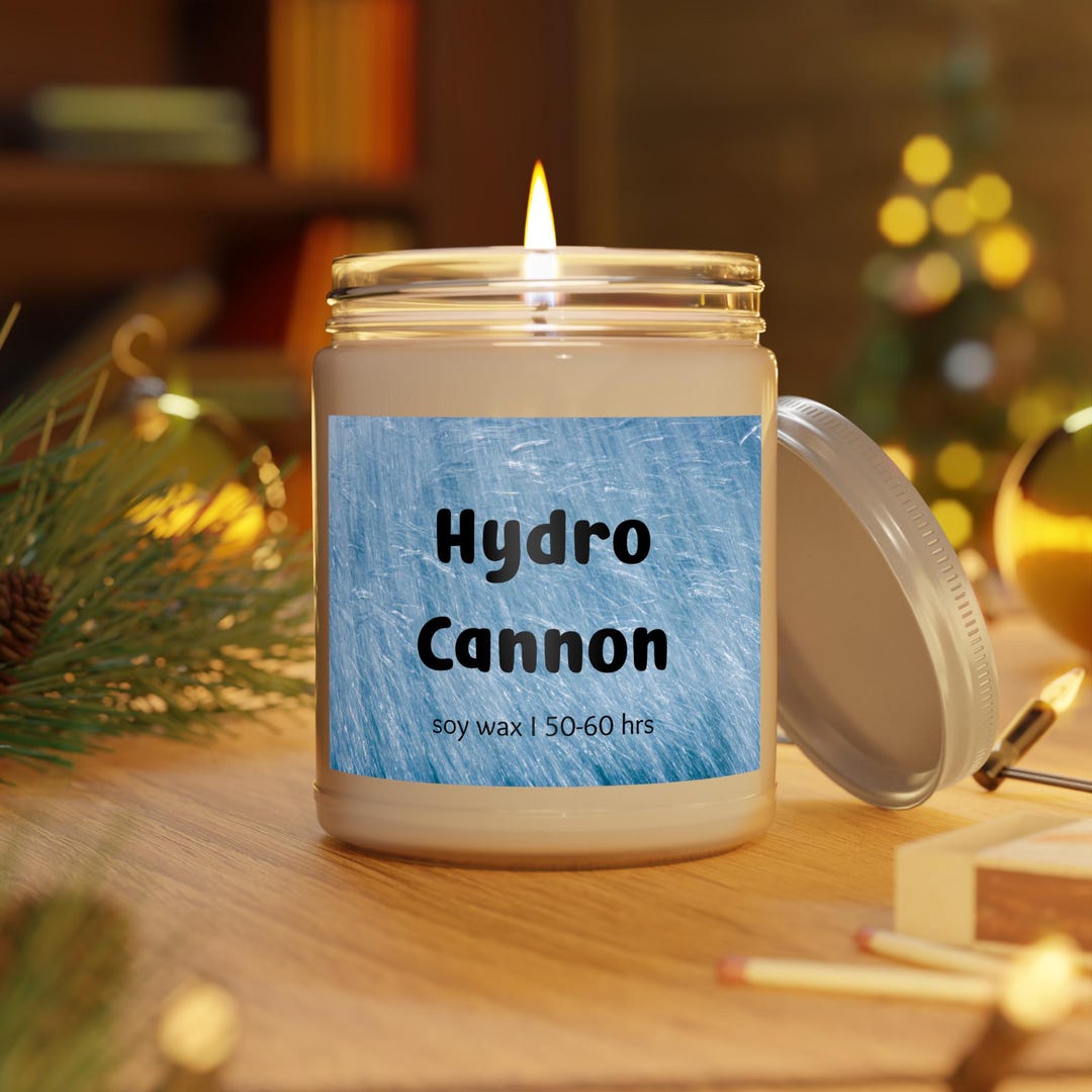 Hydro Cannon Candle, Pokémon Candles, Anime Candle, Pokémon Gift - Etsy