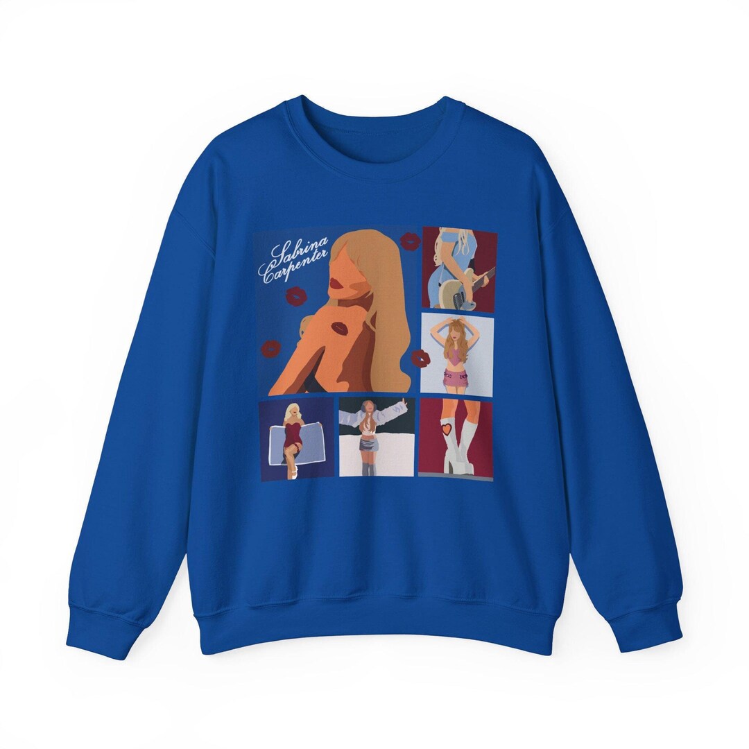 Sabrina Carpenter Sweater, Fan Art Sweatshirt, Cozy Pop Culture Apparel ...