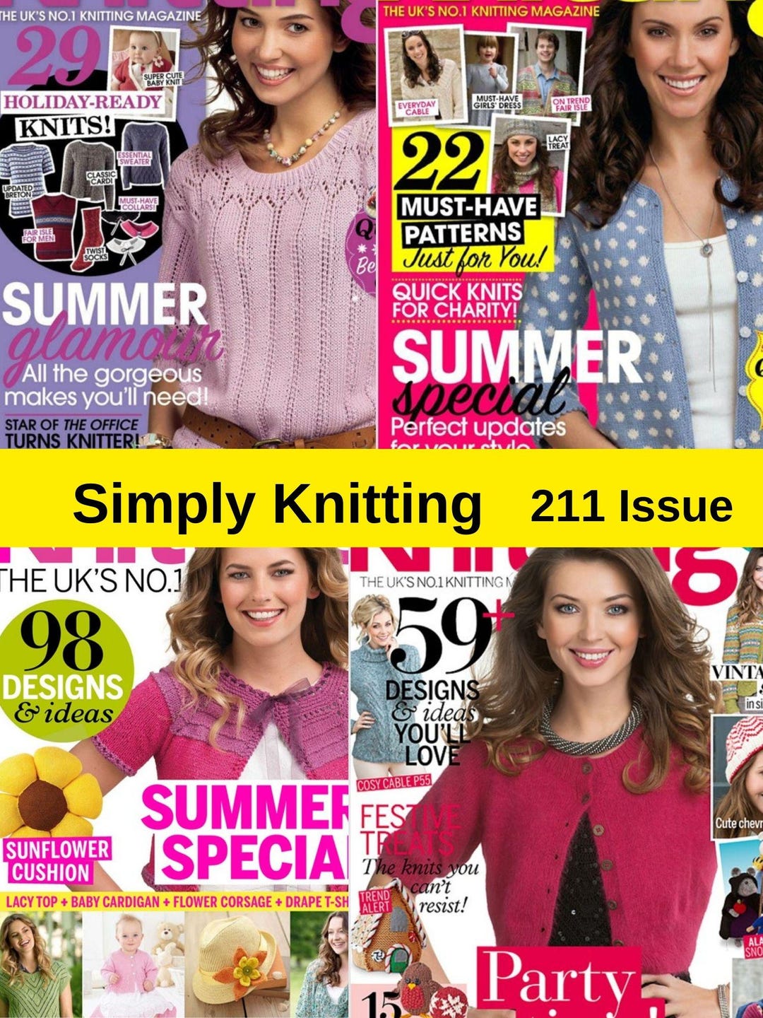 211 Knitting Magazine Collection - 211 Issues (PDF Format) Digital ...