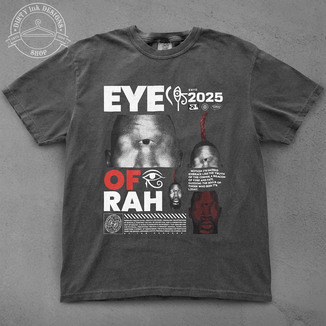 Eye of Rah T-shirt - Esoteric Occult Shirt, Ancient Egyptian Mystic Tee ...