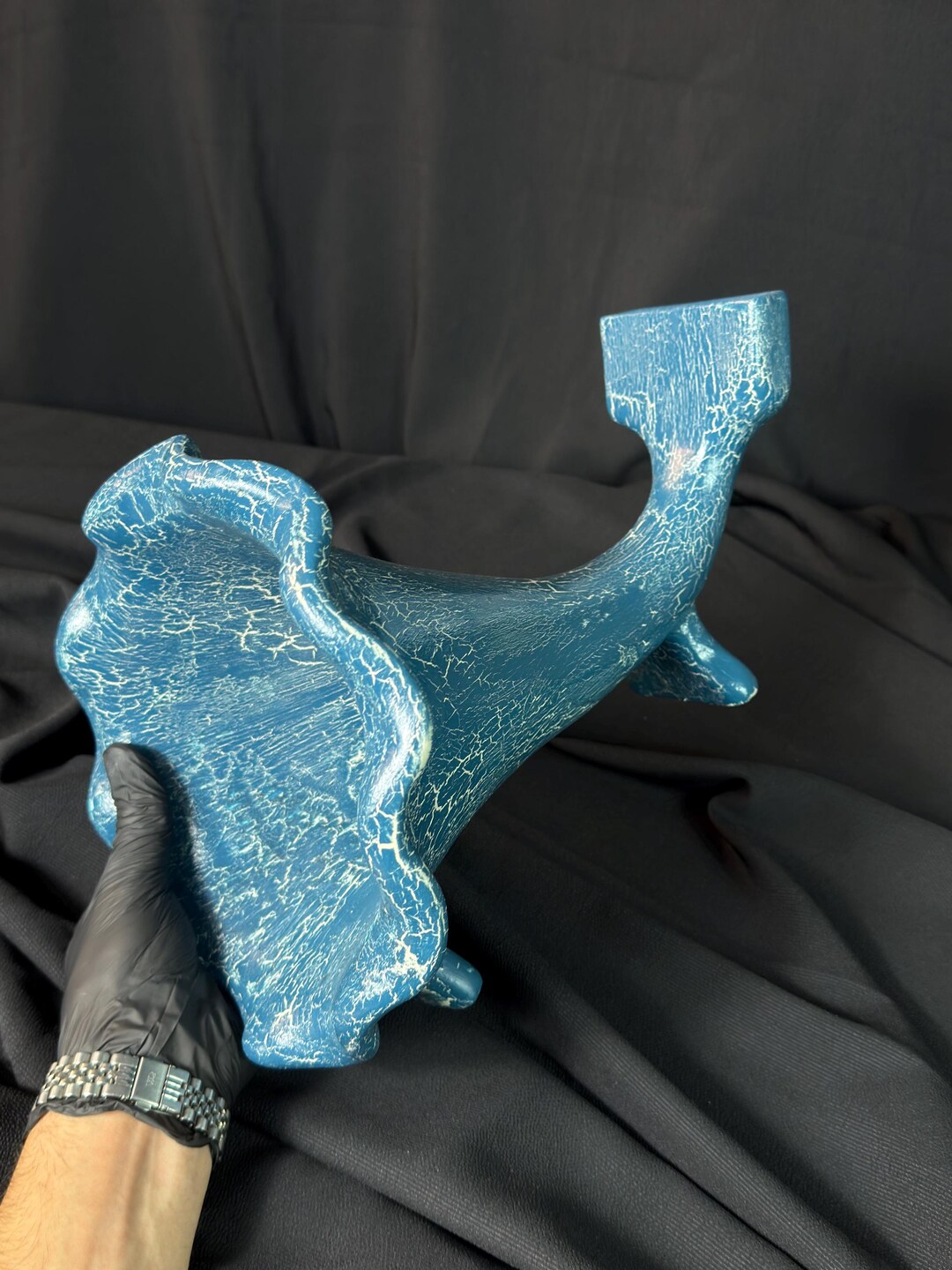 Handmade Ceramic Gramophone Phone Stand Passive Speaker Amplifier ...