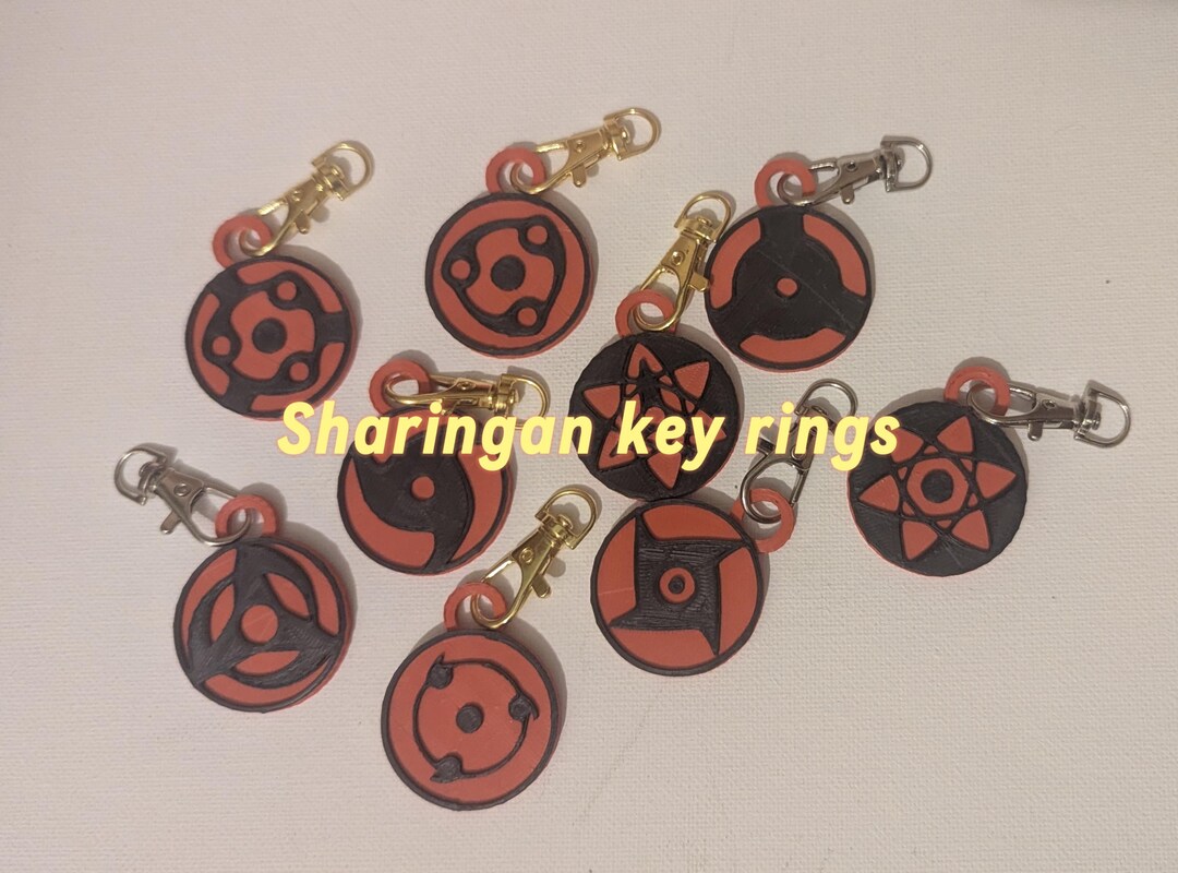 Sharingan Key Rings! - Etsy