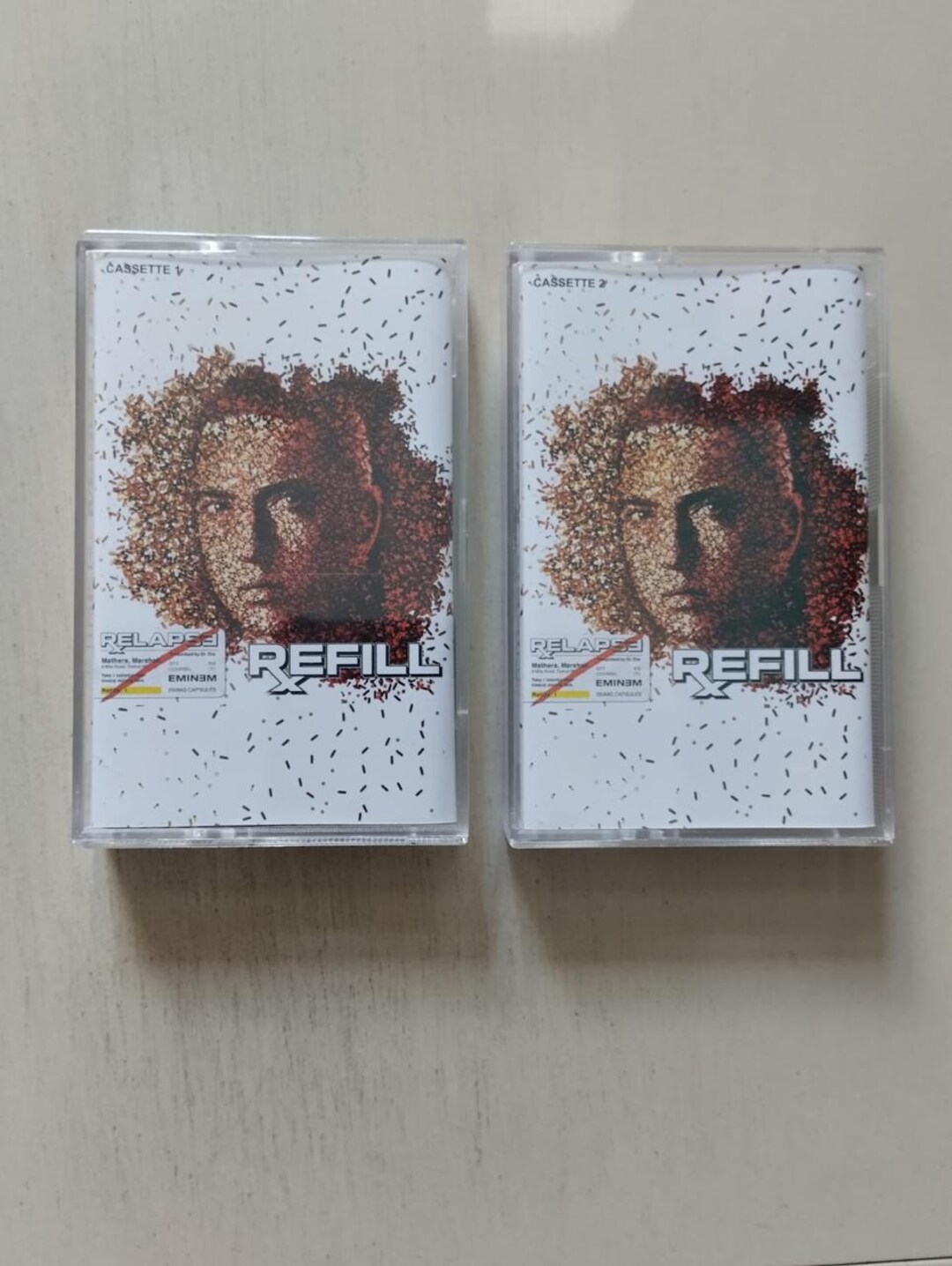 EMINEM Cassette Tape - Relapse : Refill - Etsy