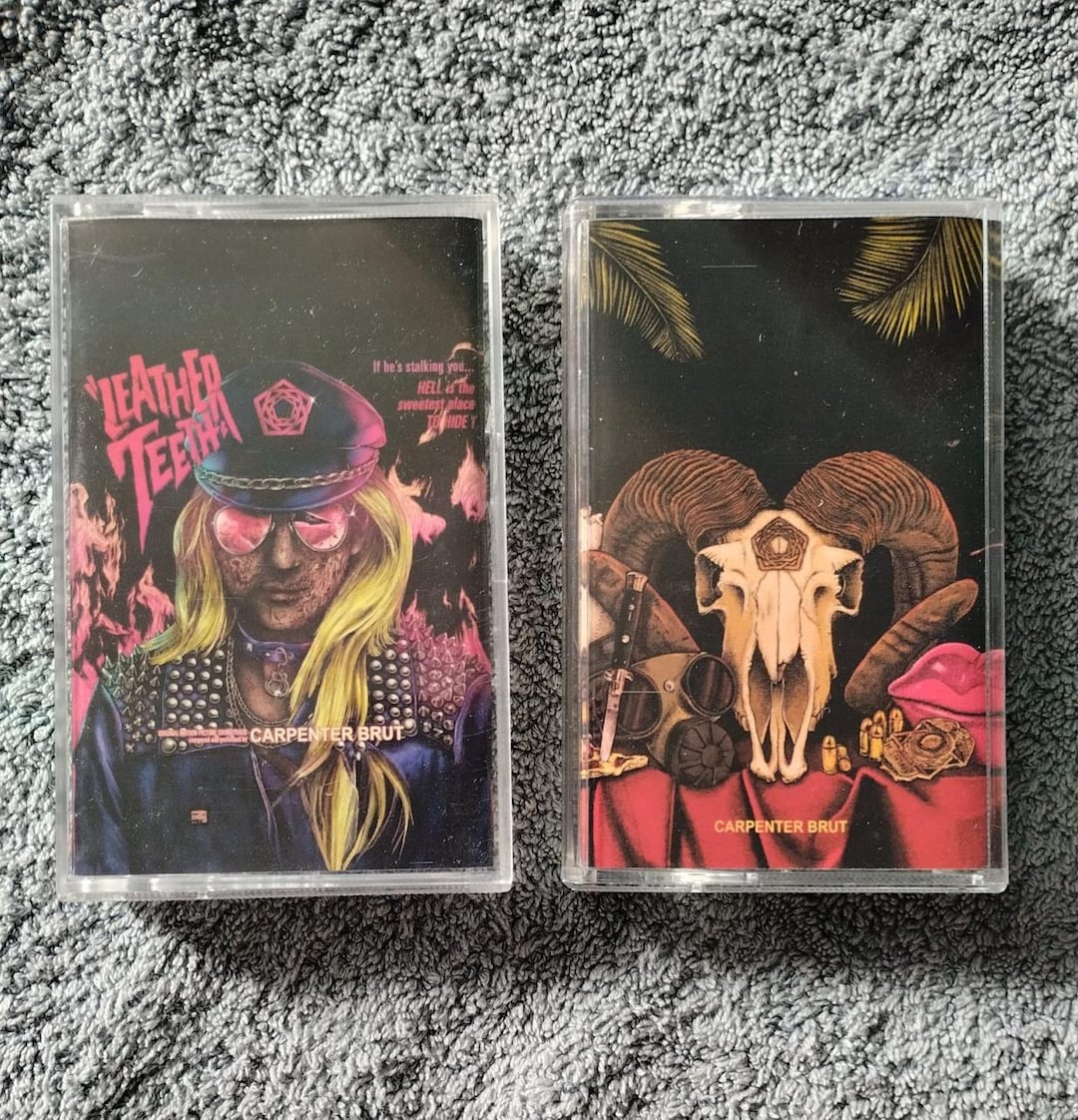 Carpenter Brut - Trilogy - Leather Teeth Cassette Tape Synthwave ...