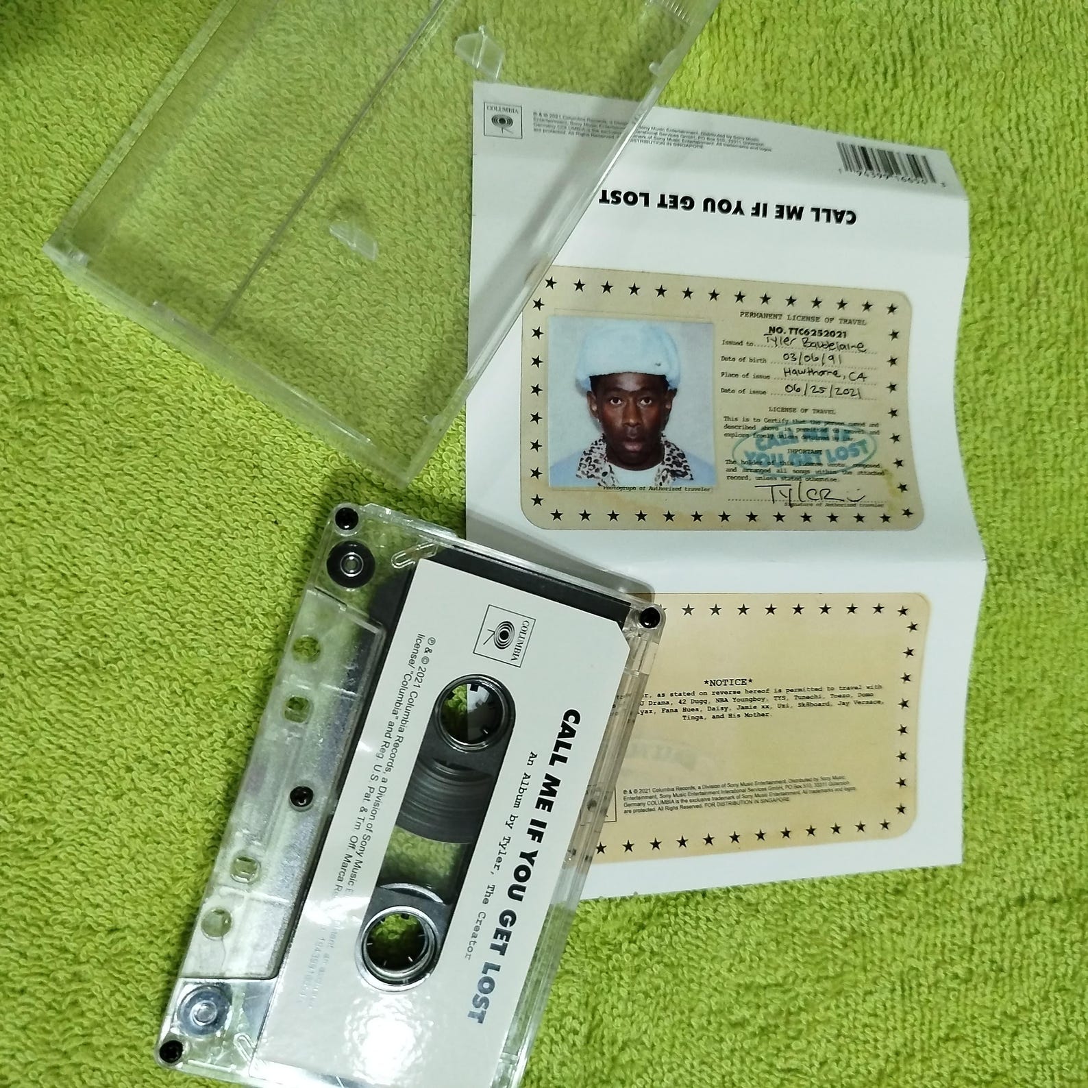 Tyler the Creator - Igor - Call Me If You Get Lost - Goblin - Cassette ...