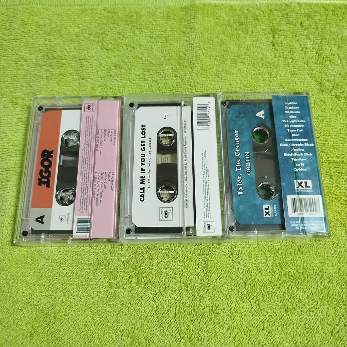 Tyler the Creator - Igor - Call Me If You Get Lost - Goblin - Cassette ...
