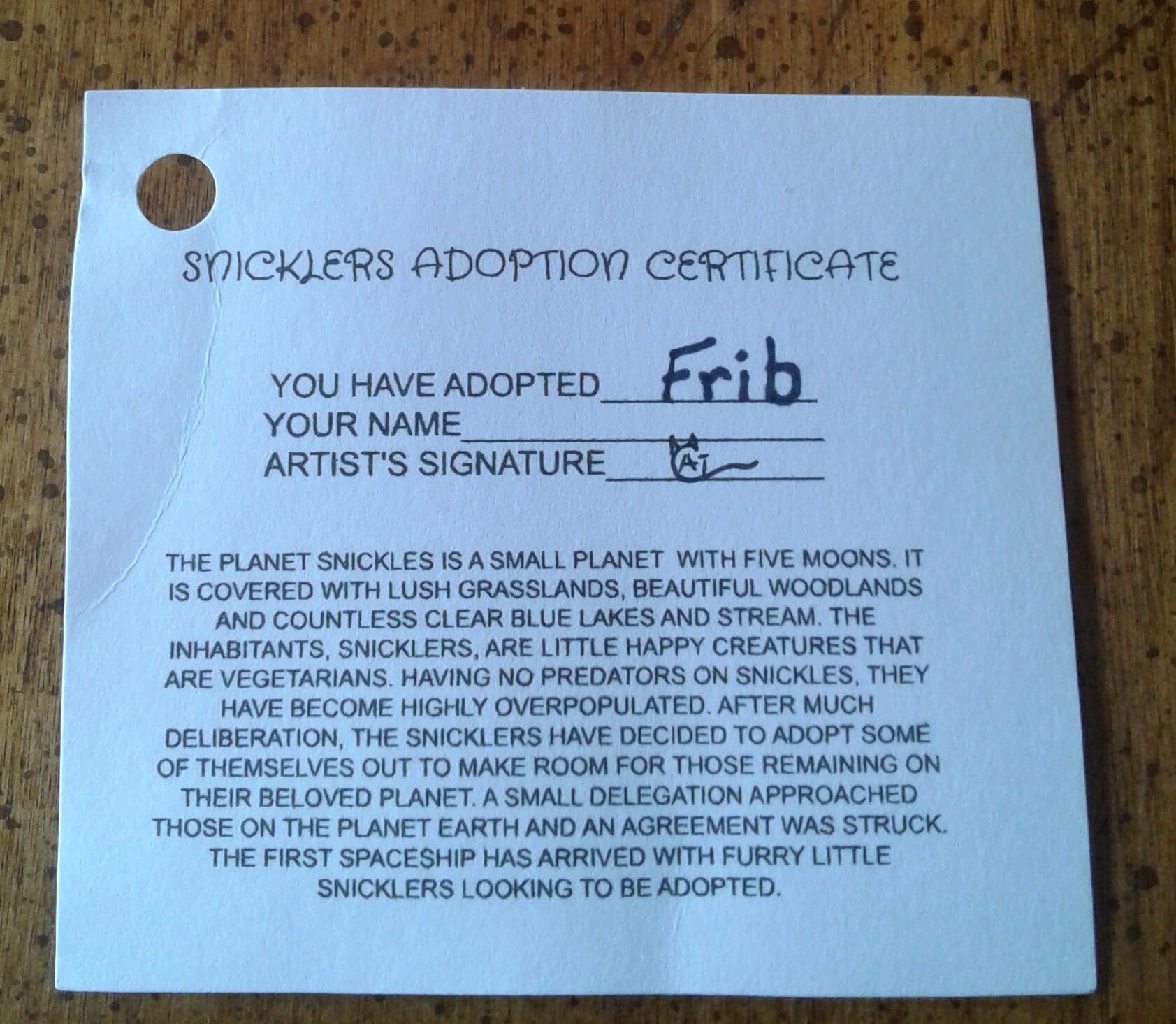 Needle Felted Alien Snickler - Etsy