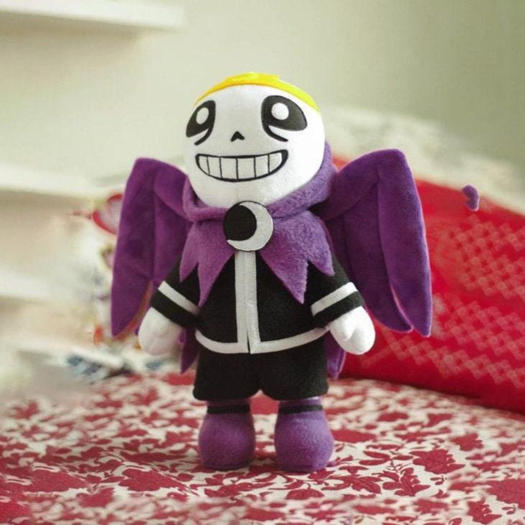 Shattered Dream Swap Undertale Sans Plush, Gamer Boyfriend Gift, Kawaii ...