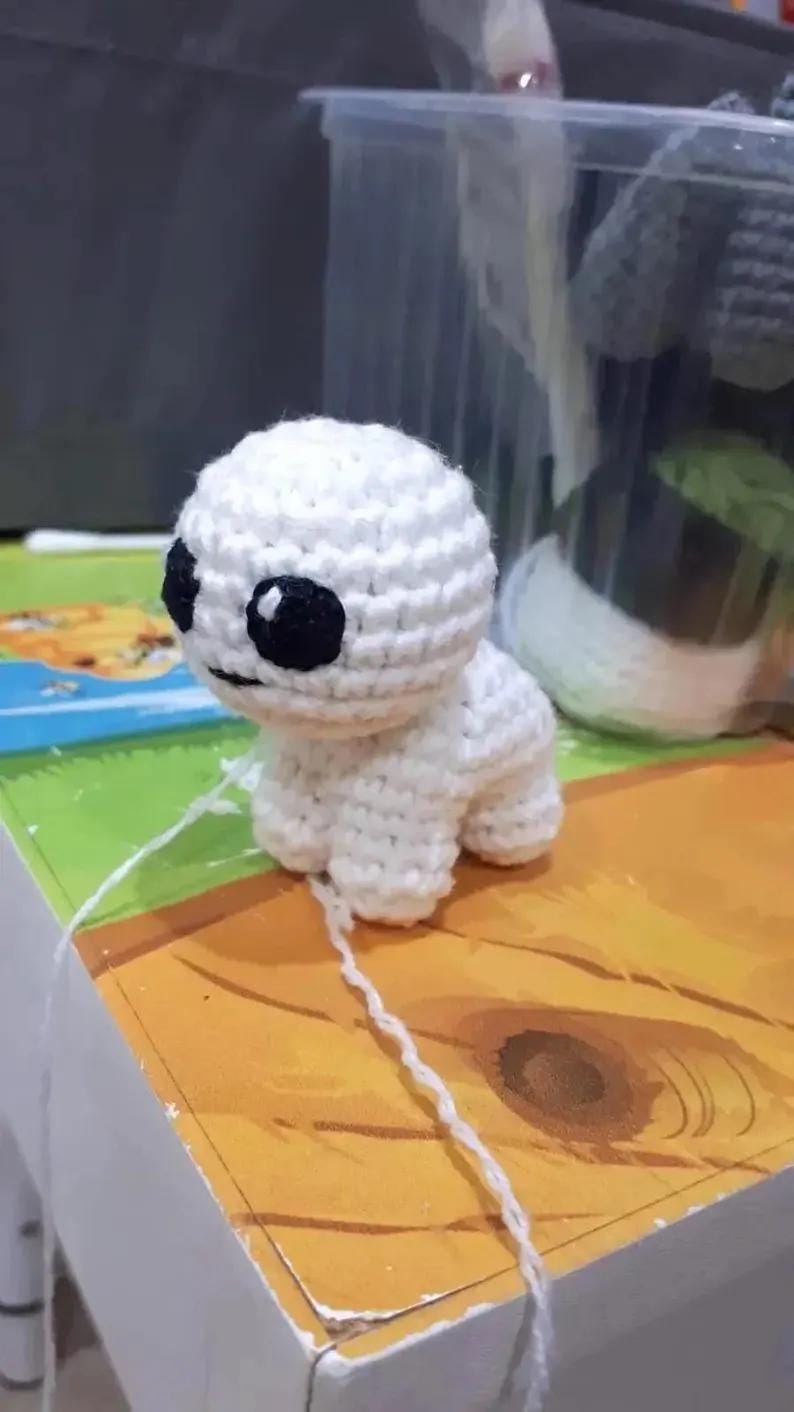 PDF Crochet Pattern Tbh Сreature Plush, White Yippee Creature Plush ...