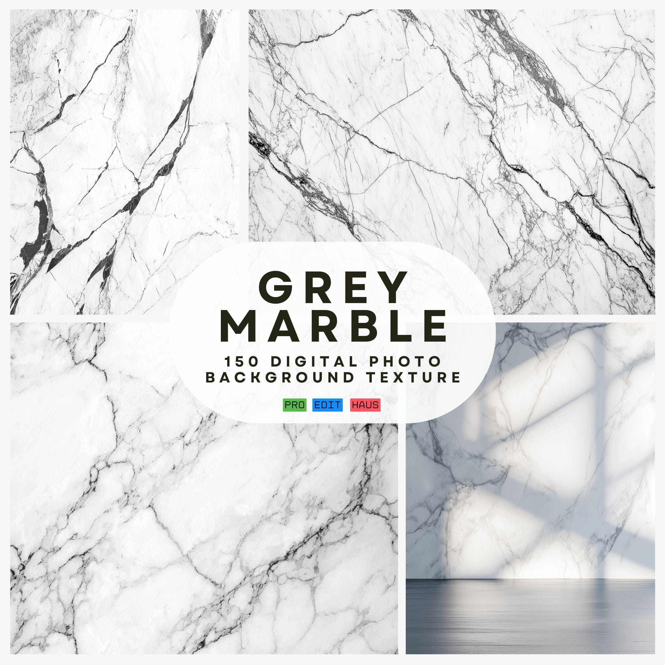Marble Texture Digital Paper - Seamless White Stone Background ...