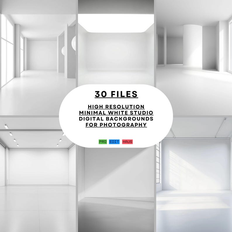 White Studio Background, Minimal Loft, Maternity Backdrop, Portrait ...