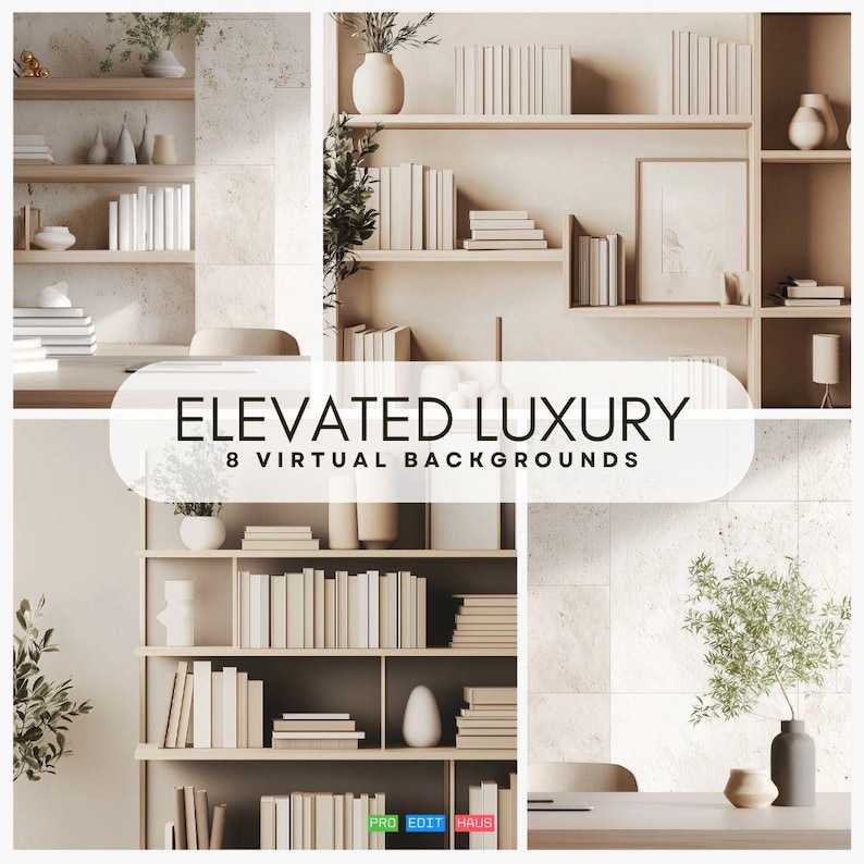 Virtual Background, Microsoft Teams, Zoom Home Office, Aesthetic Pack ...