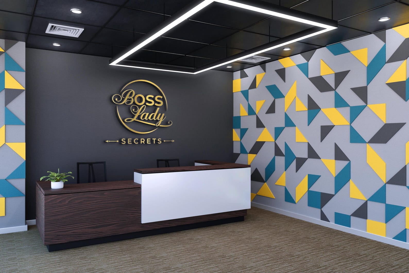 Custom Office Sign, Custom Reception Sign, Custom Lazer Cut Logo, 3D ...