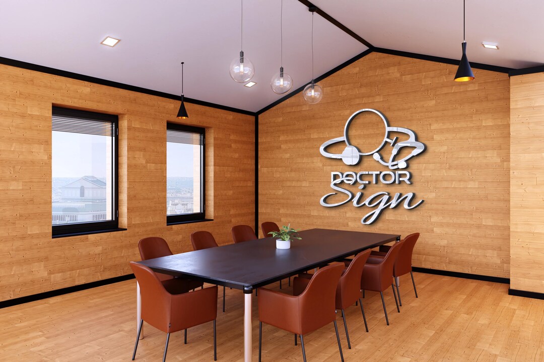 Custom Office Sign, Custom Reception Sign, Custom Lazer Cut Logo, 3D ...