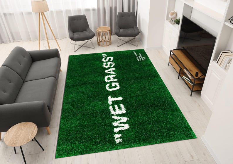 Grass-look Carpet, Carpet With Wet Grass Look, Grass Rug, Patio Carpet ...