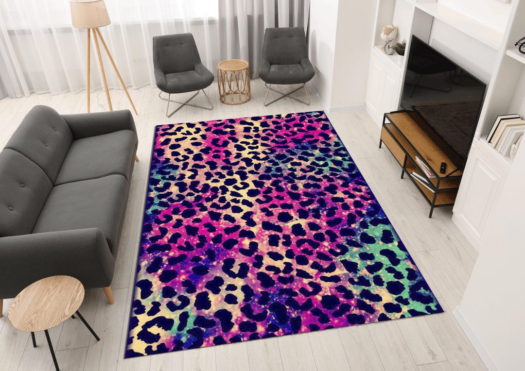 Animal Decor Rug, Pars Rug, Leopard Printed Rug, Tiger Rug, Cheetah Rug ...