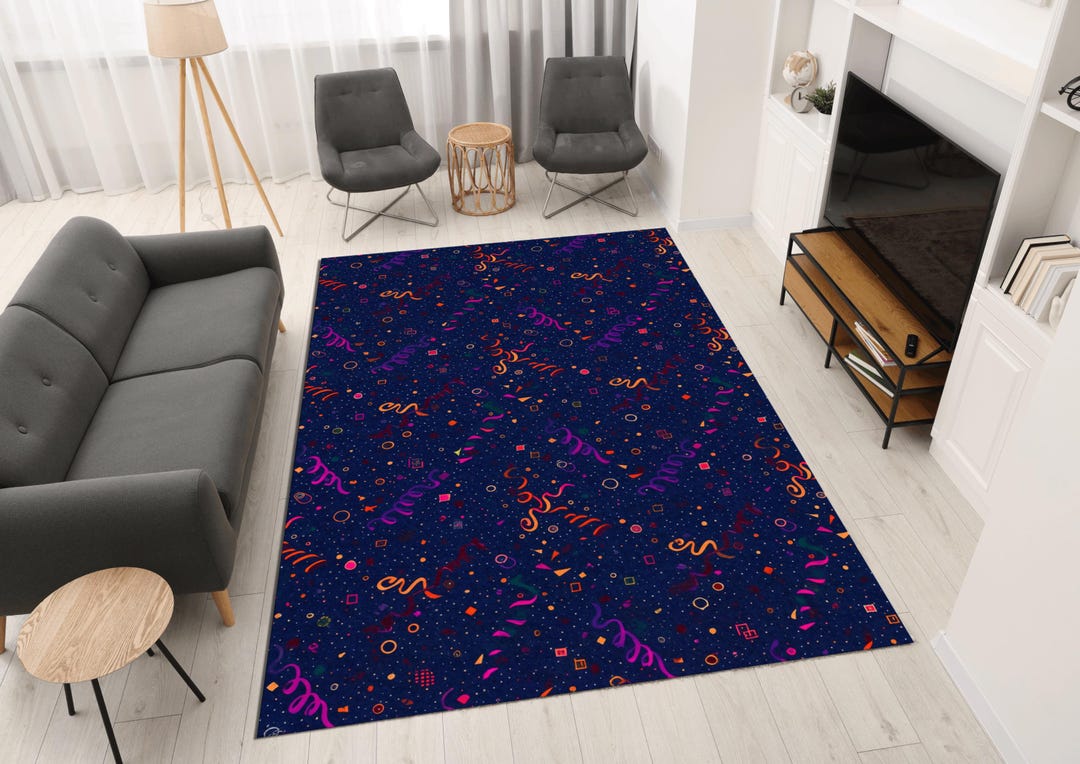 Arcade Rug,80s Carpet Aesthetic,arcade-themed Rugs for Game Room ...