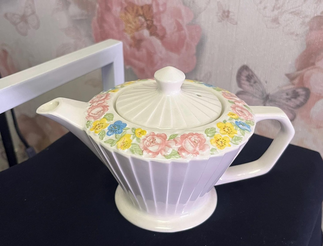 Sadler Tea Pot - Etsy