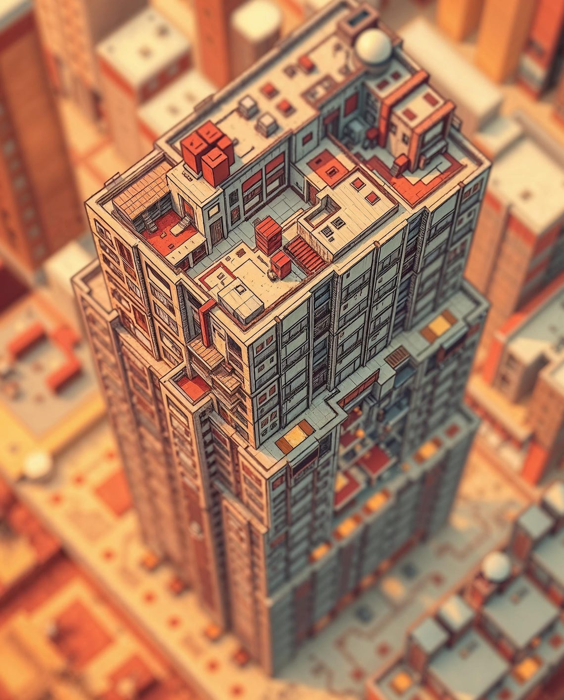 10 Battlemaps of Cyberpunk Rooftops. Starfinder, Cyberpunk 2020, RED ...