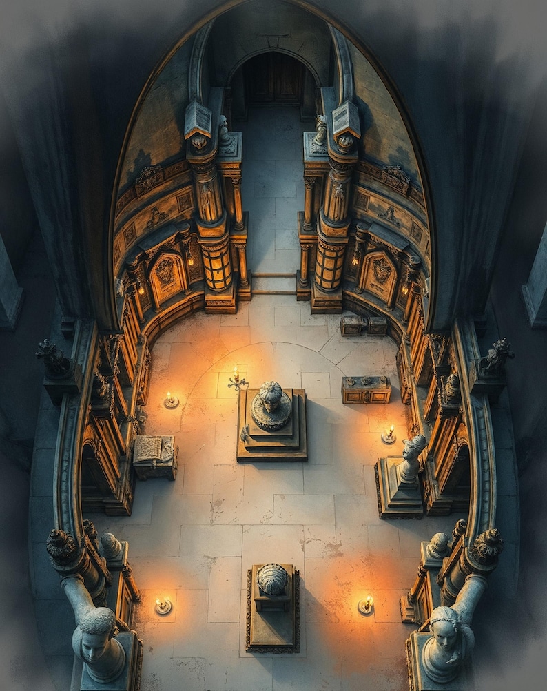 15 Battlemaps of Ancient Crypts. Pathfinder, Dnd, D&D, Dungeons and ...