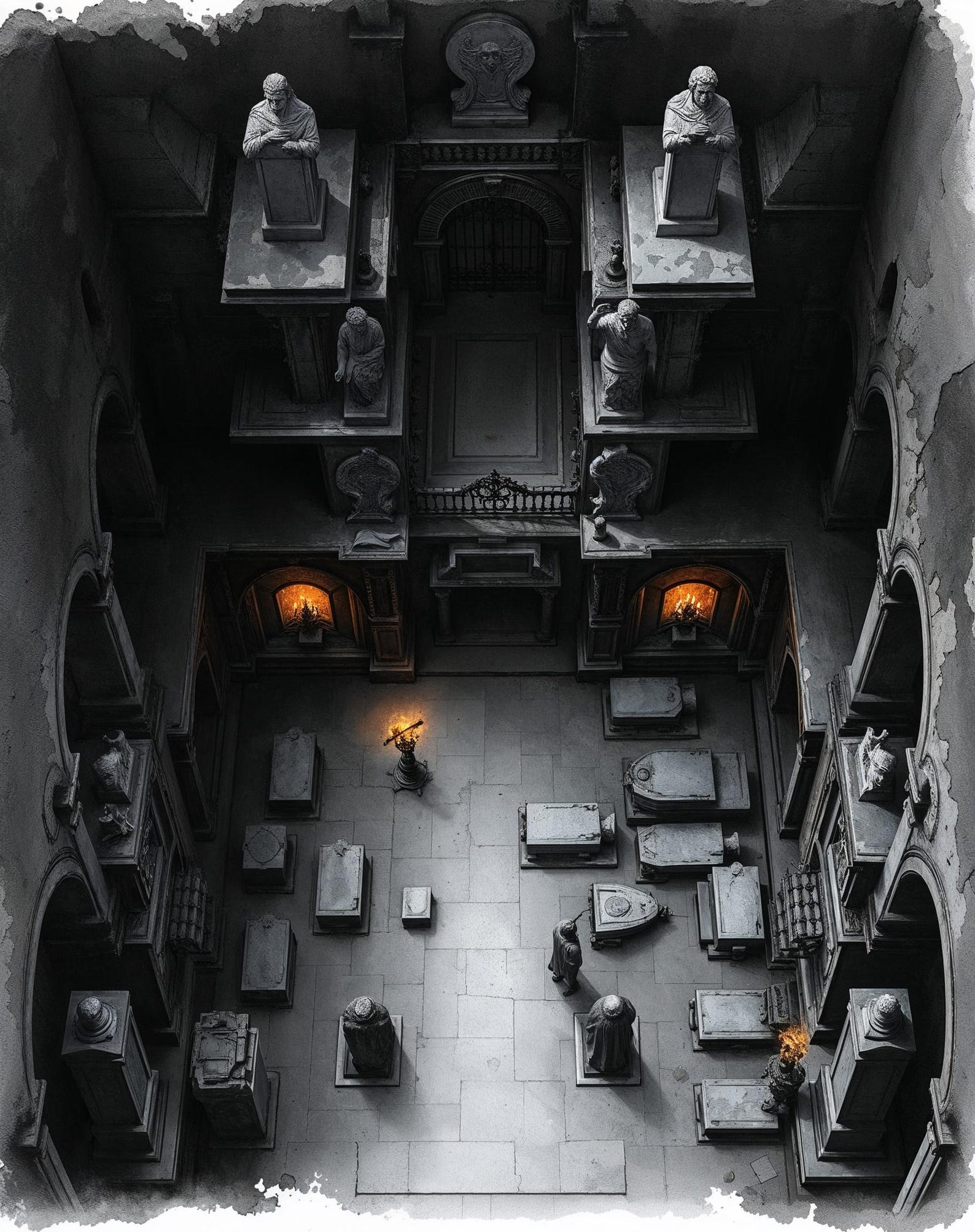 15 Battlemaps of Ancient Crypts. Pathfinder, Dnd, D&D, Dungeons and ...