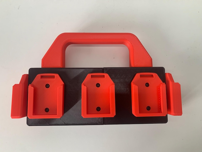 Battery Caddy, Carrier, Transporter, Organizer for 8x Parkside X20v ...