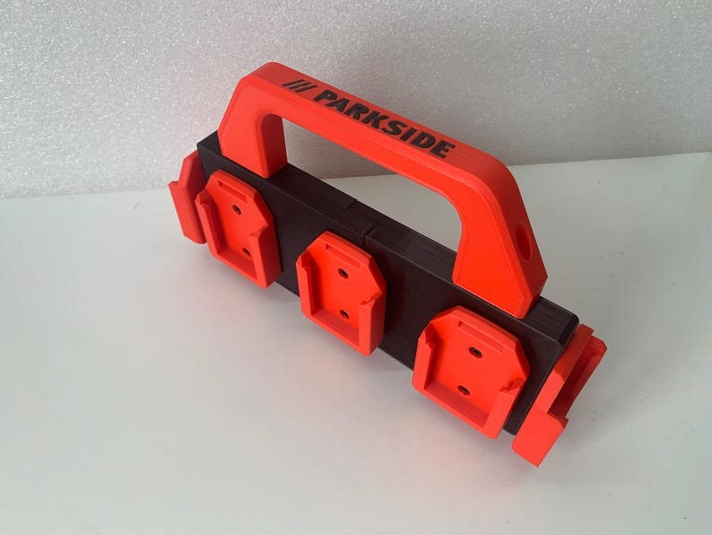 Battery Caddy, Carrier, Transporter, Organizer for 8x Parkside X20v ...