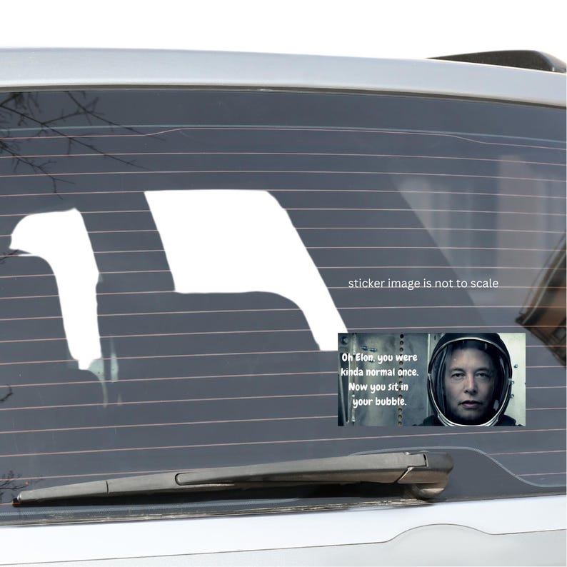 Funny Elon Musk Sticker. - Etsy