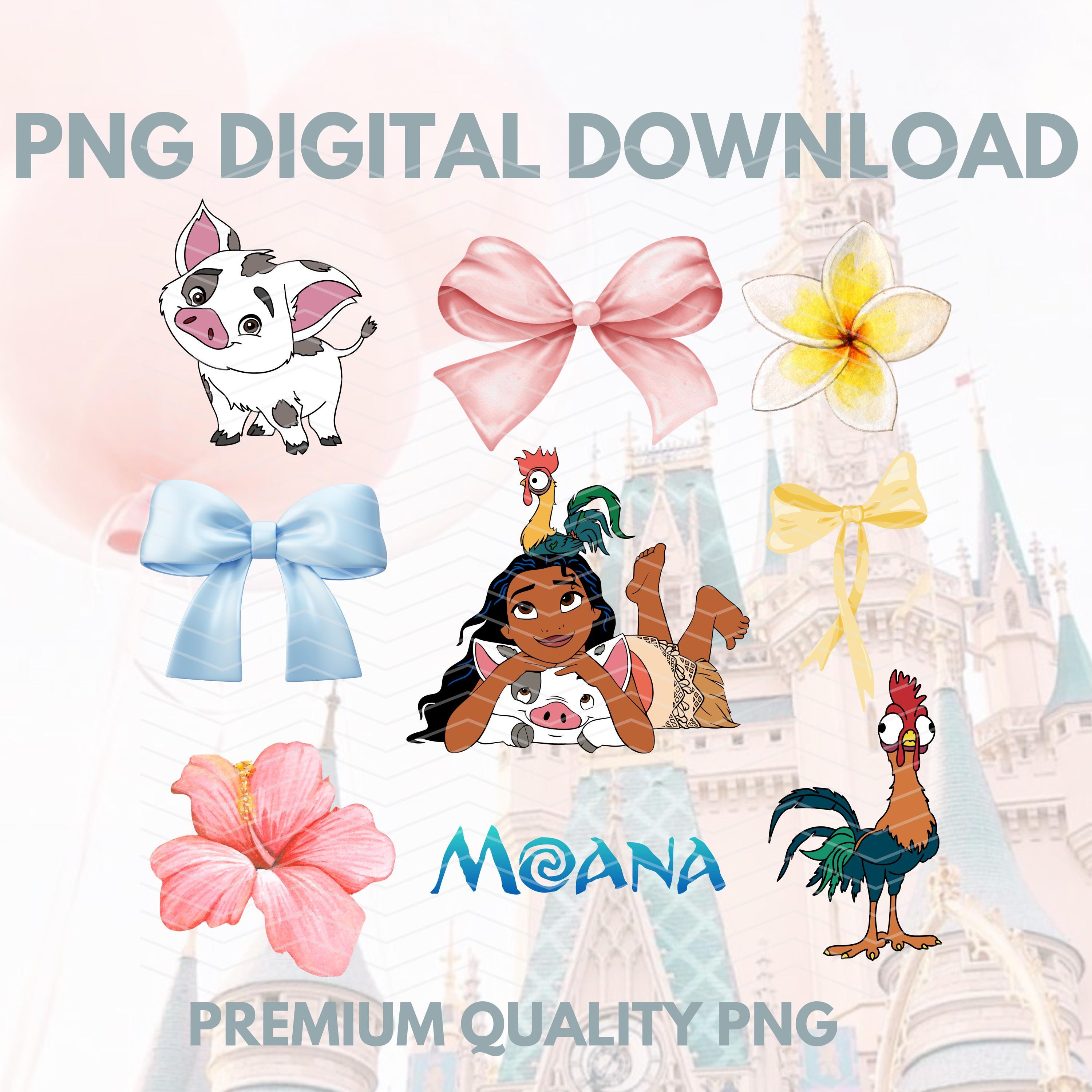 Princesa Moana PNG, Moana Coqueta PNG, Moana Lazo PNG, Clipart de Chica ...