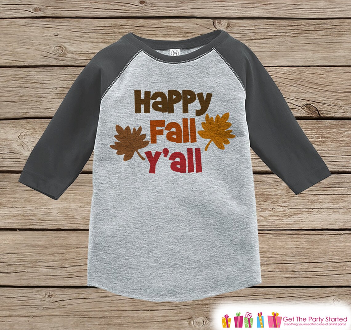 Happy Fall Y'all Shirt Baby Fall Shirt Boy or Girl - Etsy
